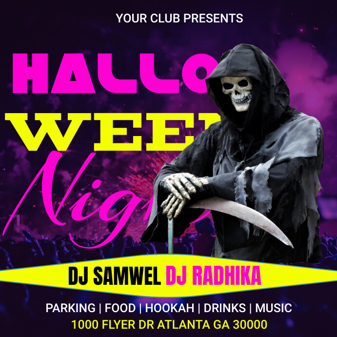 HauntedHootenanny/zombie zone /grimgala/Hallo Template | PosterMyWall