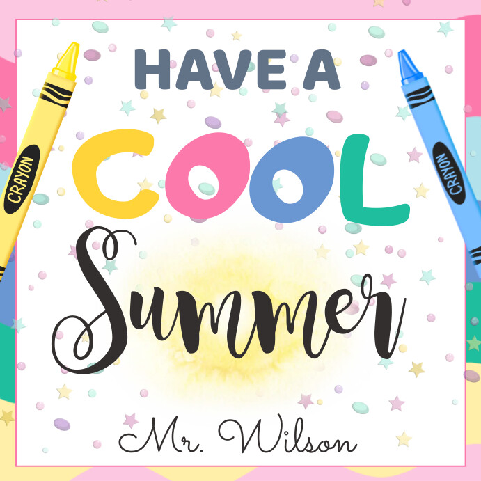 Copy of Have a cool summer freezer pop gift tag, Have | PosterMyWall