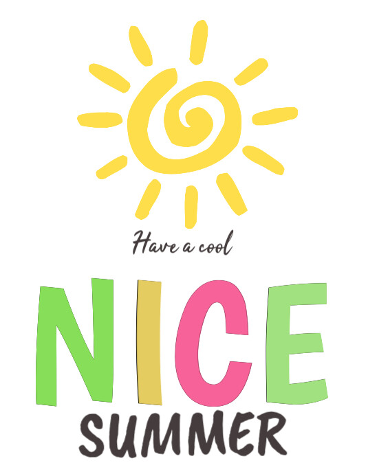 Have a nice summer gift tag template | PosterMyWall