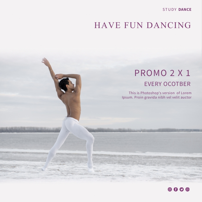 Copy of Have Fun Dancing Template | PosterMyWall