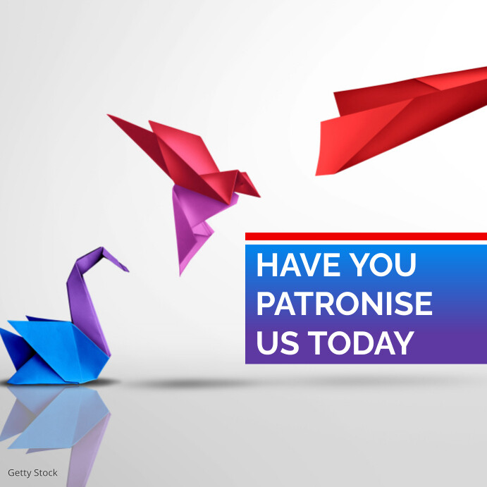 Have you patronise us today, business post Template | PosterMyWall