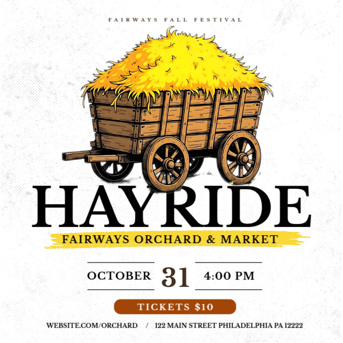 hayride Template | PosterMyWall