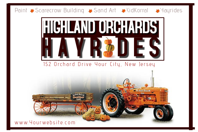 Hayride Event Template | PosterMyWall