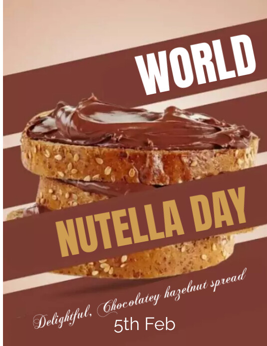 Hazelnut Template | PosterMyWall