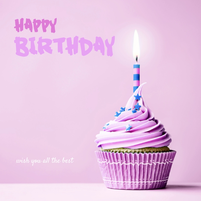 Plantilla de HBD ver 14 | PosterMyWall