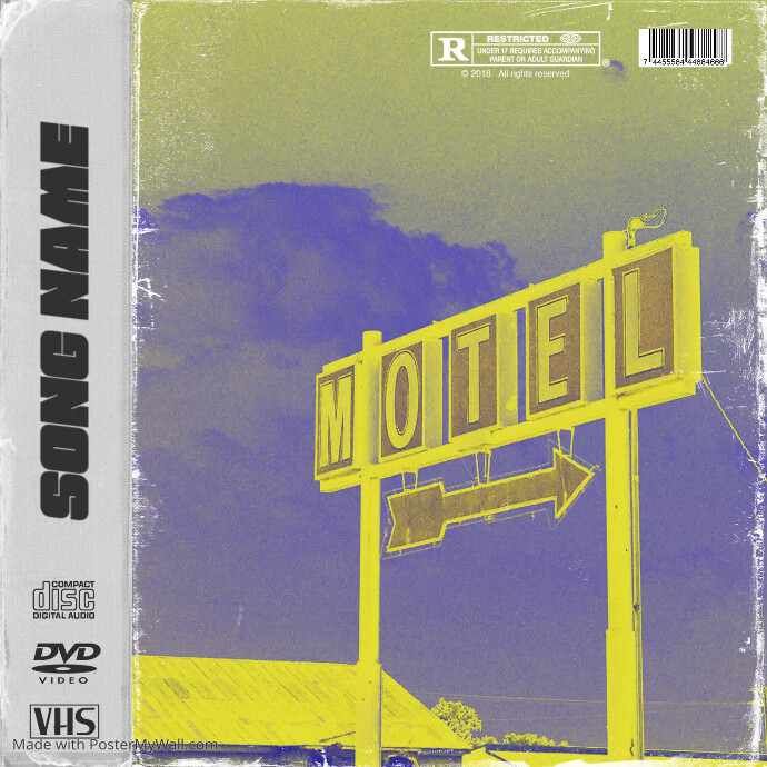 HCF - Single Mixtape Song Album Cover Art Template | PosterMyWall