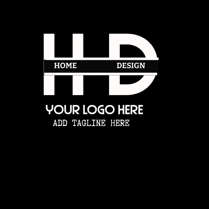 HD design logo/ Home design logo Template | PosterMyWall