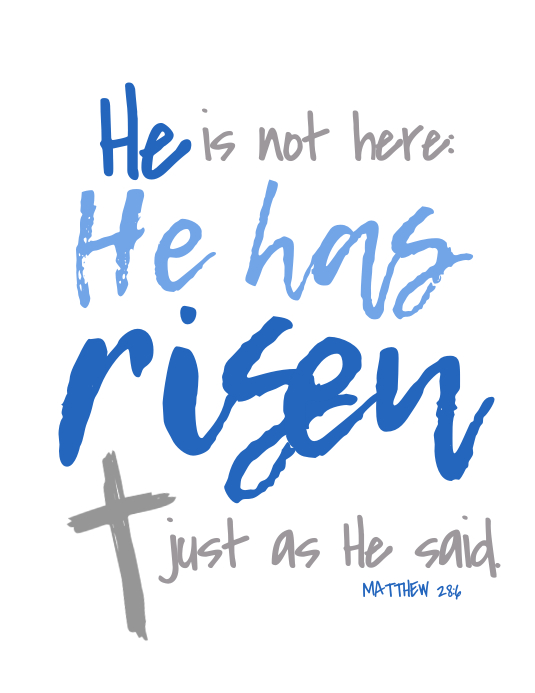 He has risen Template | PosterMyWall