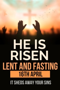 Lent celebration template | PosterMyWall