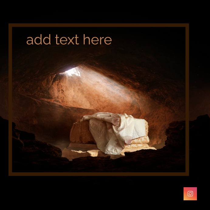 HE IS RISEN Template | PosterMyWall