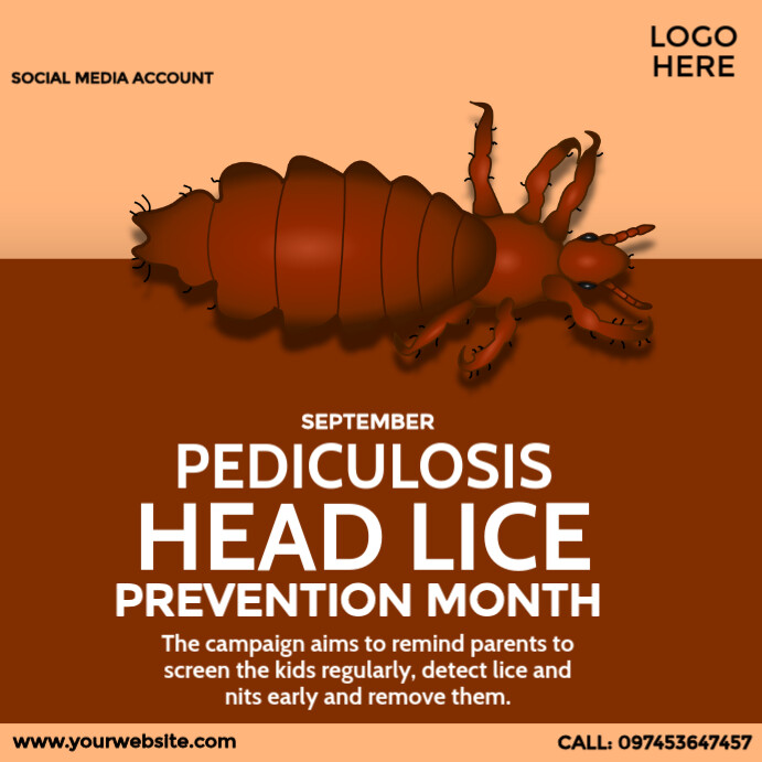 Copy of Head Lice Prevention Month | PosterMyWall