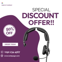 WATCH ON OFFER FLYER Template | PosterMyWall