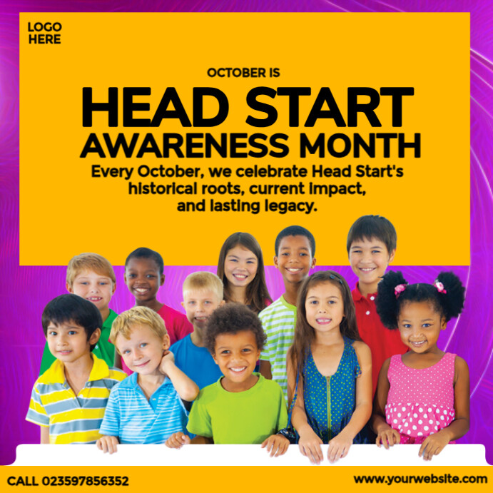 Copy of Head Start Awareness Month | PosterMyWall