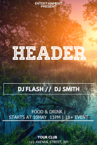 Header flyer template | PosterMyWall