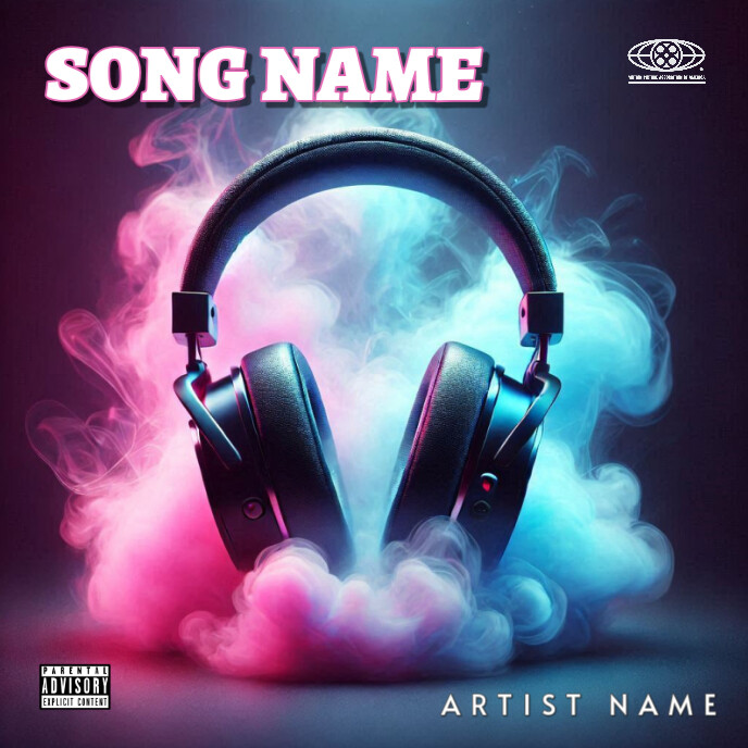 Headphone mixtape cover Template | PosterMyWall