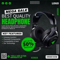 Headphone Special Promo Template | PosterMyWall