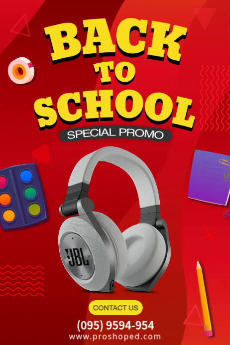 Headphones Special Promo Template | PosterMyWall
