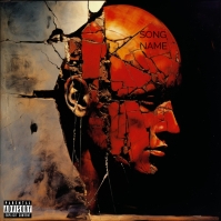 rock album cover art design template | PosterMyWall
