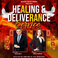 healing service flyer template | PosterMyWall