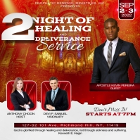 healing service flyer template | PosterMyWall