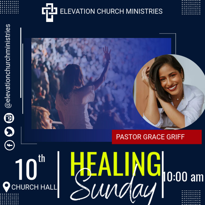Copy of HEALING SERVICE (9) | PosterMyWall
