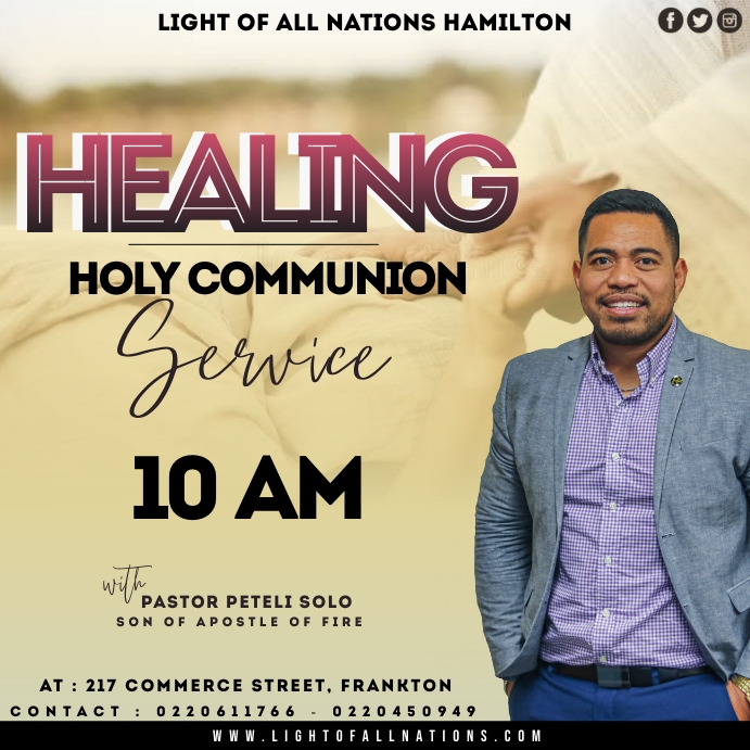 Plantilla de Servicio de Curación | PosterMyWall