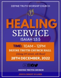 Miracle service Template | PosterMyWall