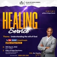 healing service flyer template | PosterMyWall
