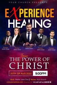 healing service flyer poster Template | PosterMyWall