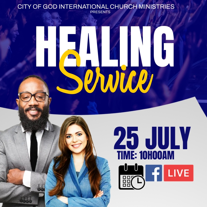healing service Template | PosterMyWall