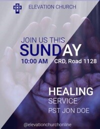 Healing service Template | PosterMyWall
