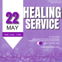 Healing service Template | PosterMyWall