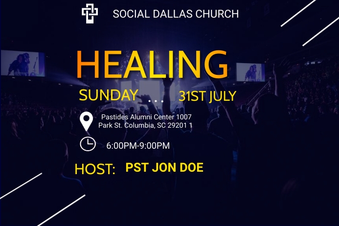 HEALING SUNDAY (3) Template | PosterMyWall