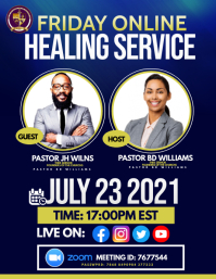 Healing service Template | PosterMyWall