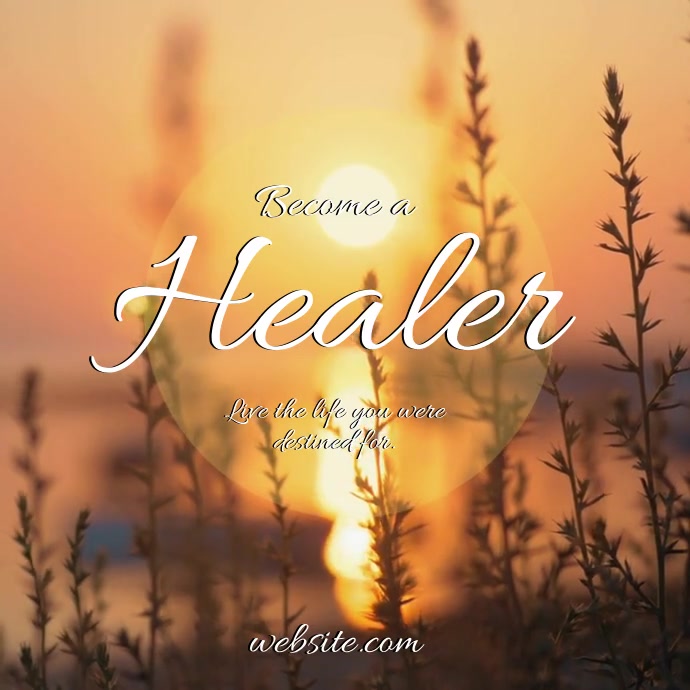 Healing Video Template | PosterMyWall