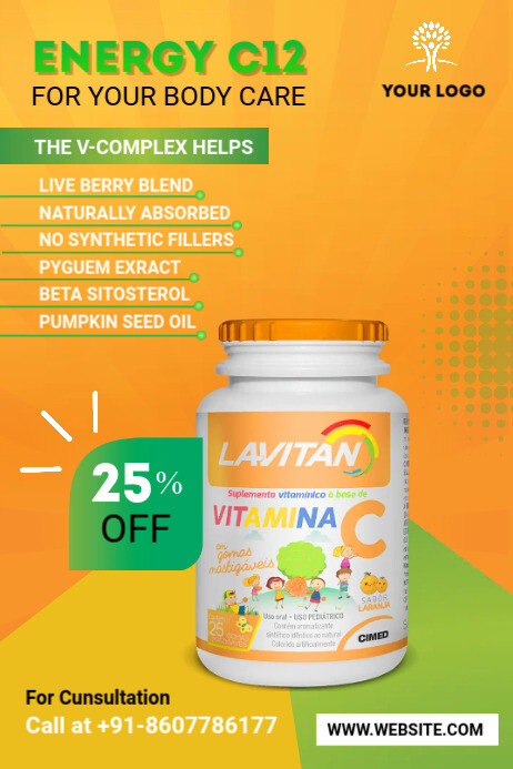 health & nutrition Template | PosterMyWall