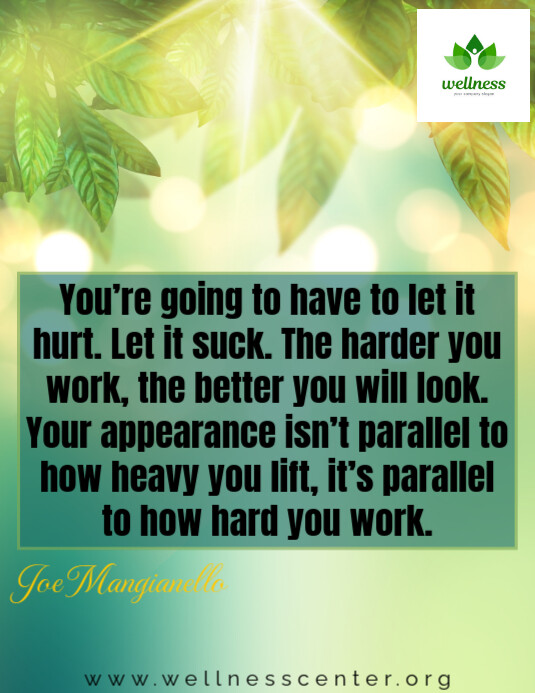 Copy of Health & Wellness Quote | PosterMyWall