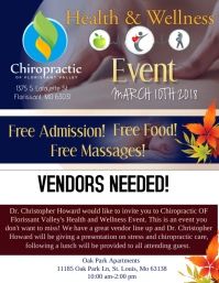 Health & Wellness Seminar Template | PosterMyWall