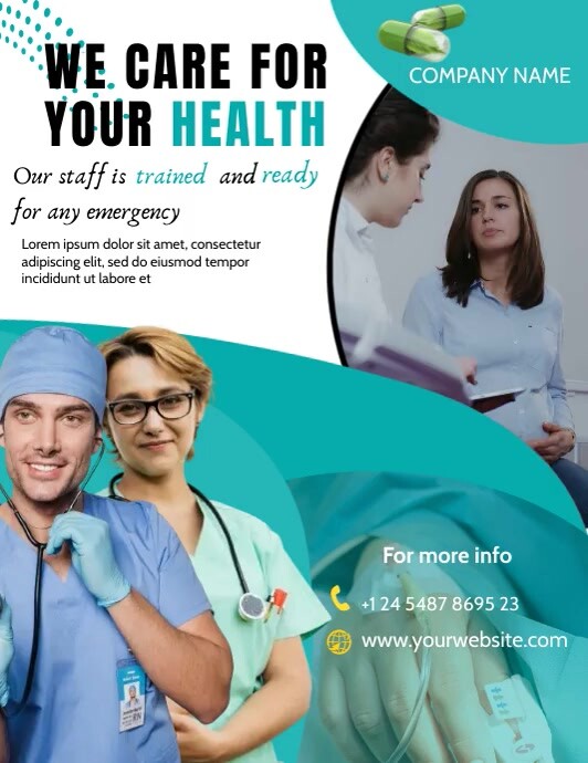 health care center poster Template | PosterMyWall