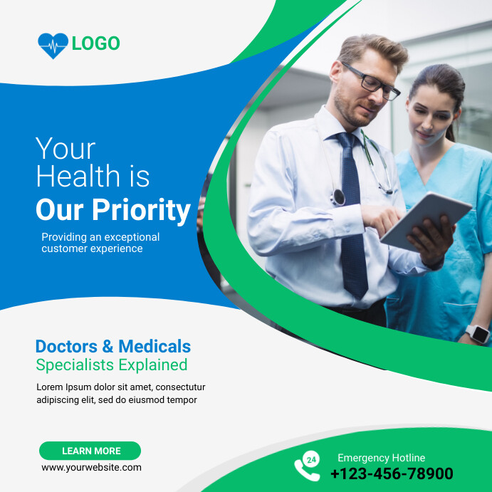 Copy of Health care | PosterMyWall