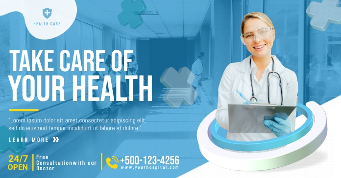 Health Care Facebook Post Template | PosterMyWall