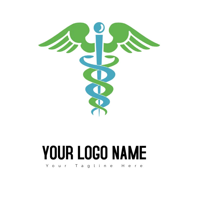 Health Care Logo Health professional Medicine Template | PosterMyWall