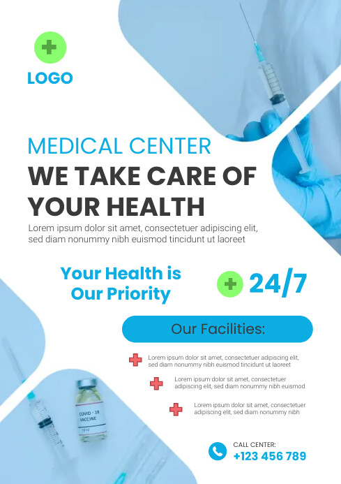 Health Care Poster Template | PosterMyWall