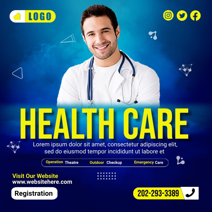 Health Care Service Template | PosterMyWall
