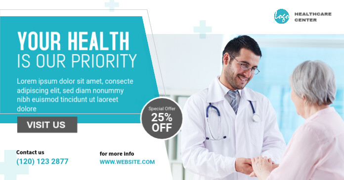 Copy of Health Care Services Banner | PosterMyWall