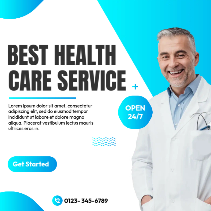 Health Care Services Template | PosterMyWall