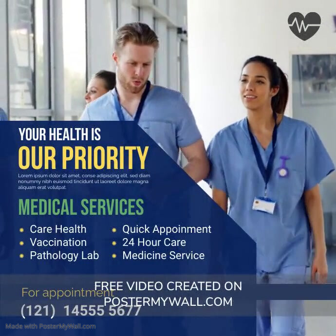 Copy of Health Care Social Media Ad | PosterMyWall