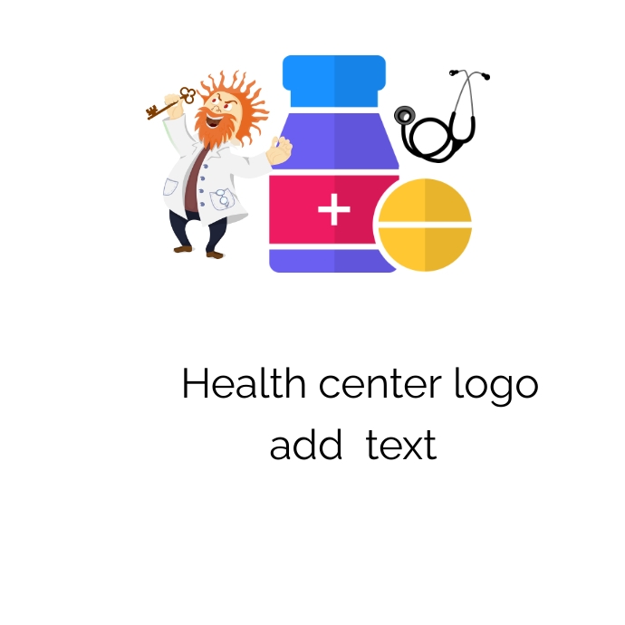 Health centers logo design template. | PosterMyWall