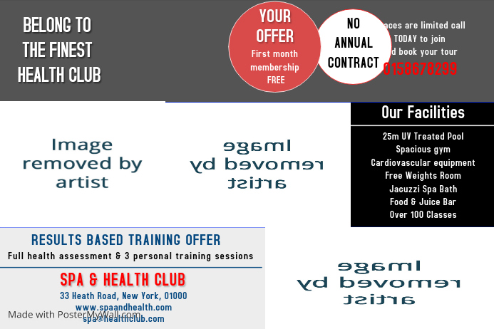 health club | PosterMyWall