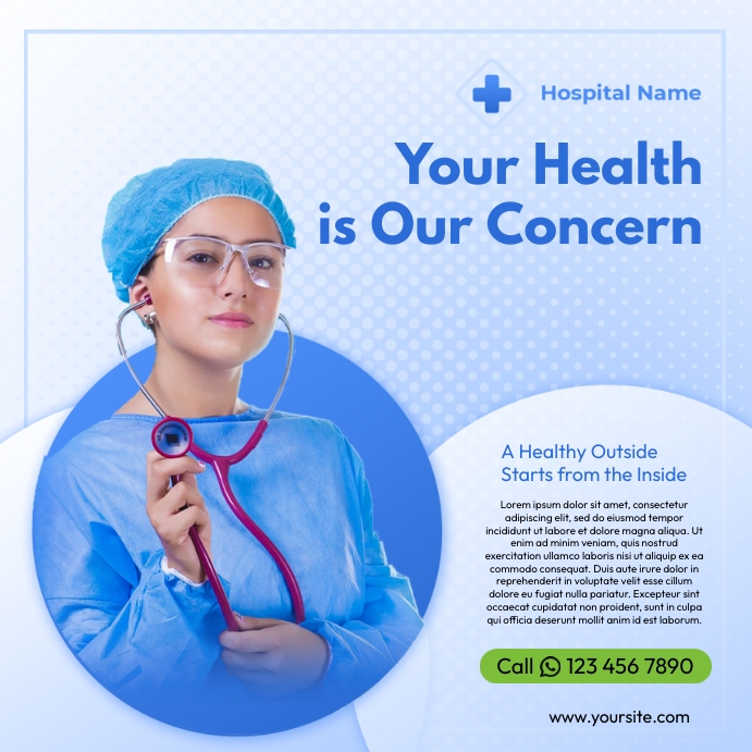 Health Concern Template | PosterMyWall